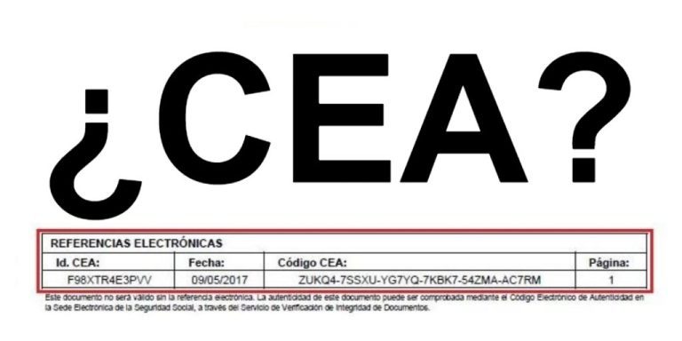 ¿Qué es exactamente el código CEA? ️ 2025